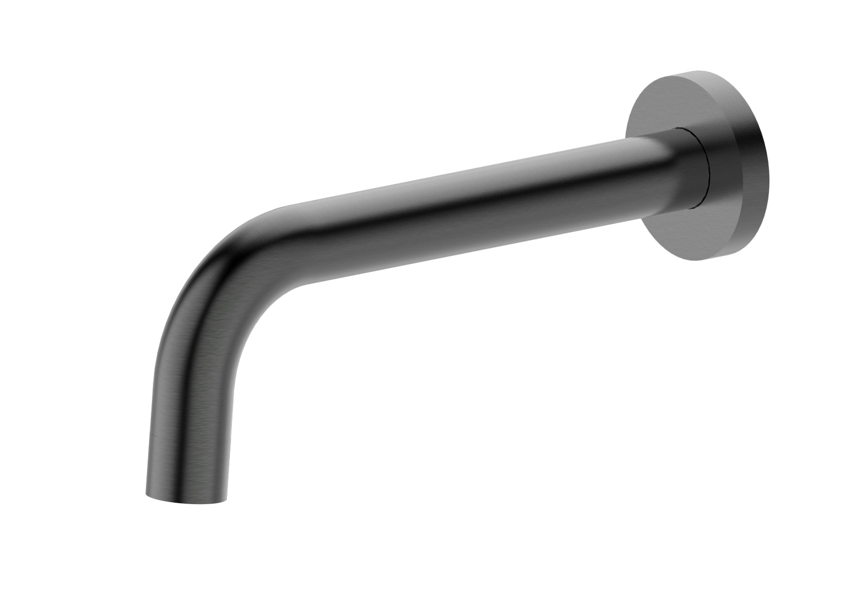 Morgan Rund Basin / Bath Spout 200mm Brushed Gun Metal – Bathrooms On A ...